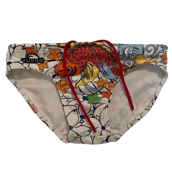turbo | Swim | Turbo Swim Bottoms 3 Briefbriefs Koi | Poshmark
